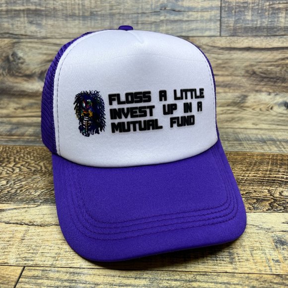 Accessories | Busta Rhymes Mens Trucker Hat Purple Snapback 9s Hip Hop ...